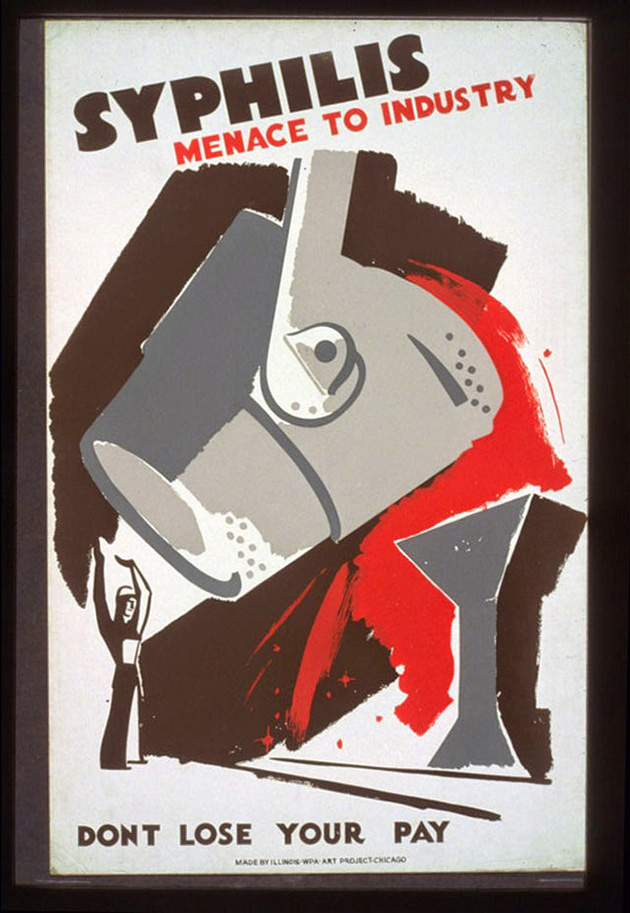 40 Hilarious Vintage STD Propaganda Posters from World War II