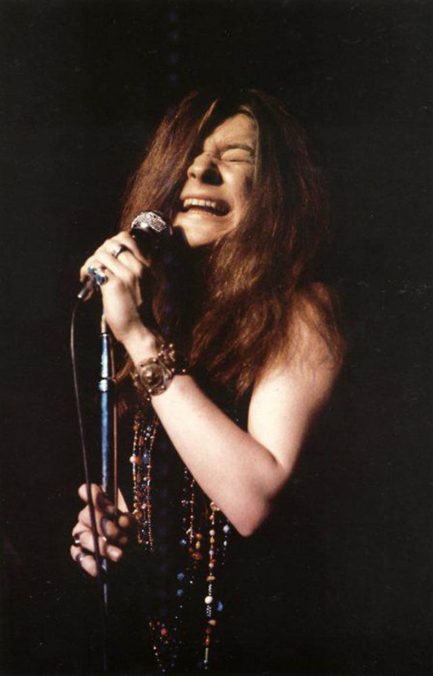 Color Photographs of Janis Joplin in the 1960s