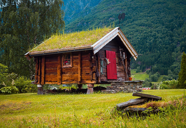 22 Scandinavian Houses With Green Roofs Look Straight Out Of A Fairytale