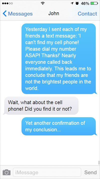 20 short messages that manage to speak volumes