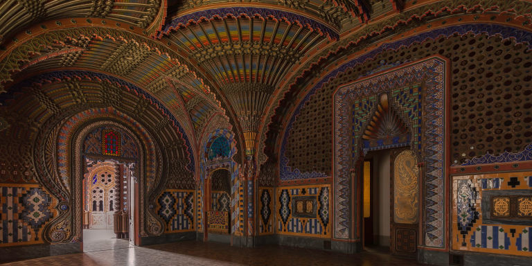 Sammezzano Castle, where only a few lucky visitors are permitted each year