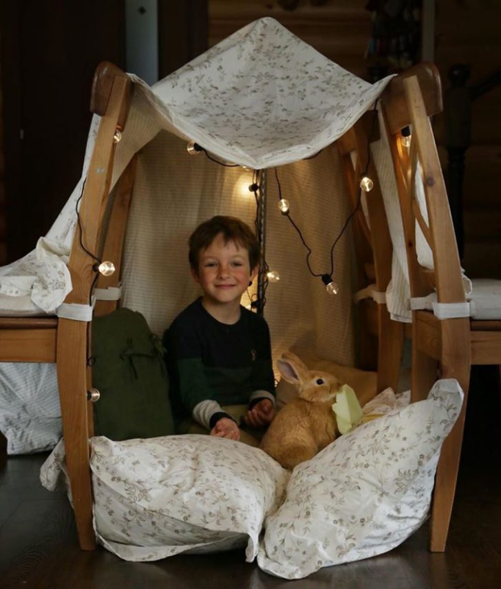 IKEA Shares How To Make Furniture Forts and Tents