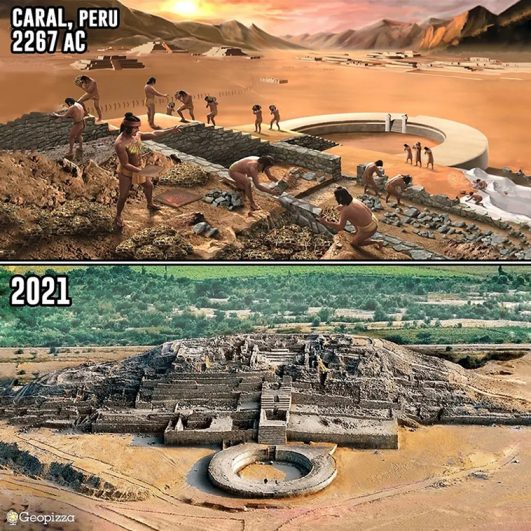 Old Settlements Around The World With Then vs. Now Photos