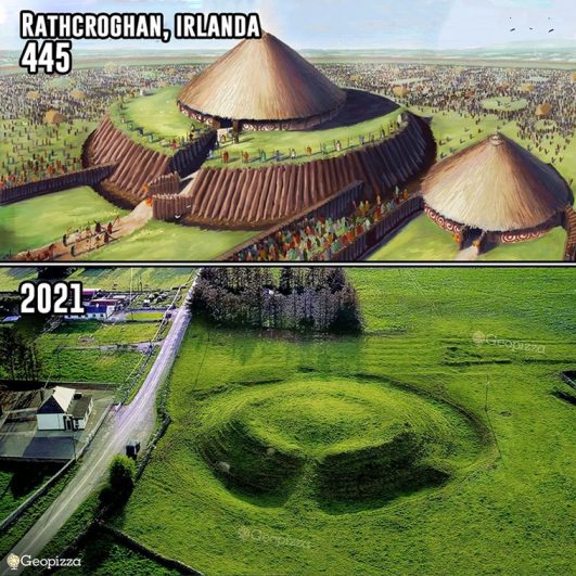 Old Settlements Around The World With Then vs. Now Photos